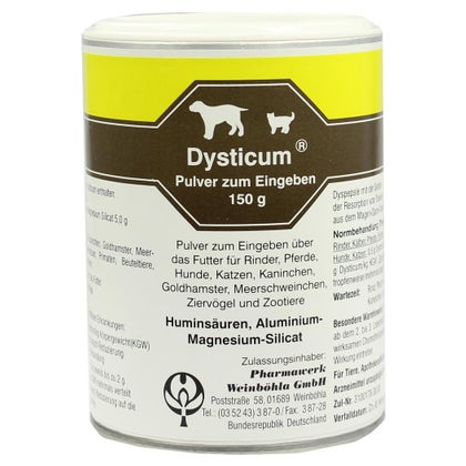 Dysticum Pulver vet. 150 g online kaufen | DocMorris