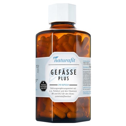Naturafit Gefäße Plus Kapseln 240 St online kaufen | DocMorris