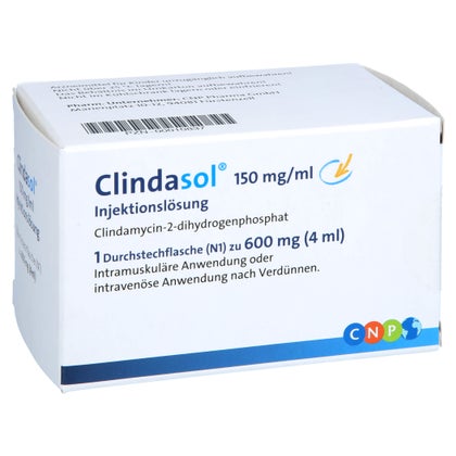 Clindasol 150 Mg/ml Durchstechflasche 600 mg 4 ml 4 ml mit E-Rezept ...