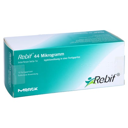 REBIF 44 Mikrogramm Inj.-Lsg.i.e.Fertigspritze 12 St mit E-Rezept ...