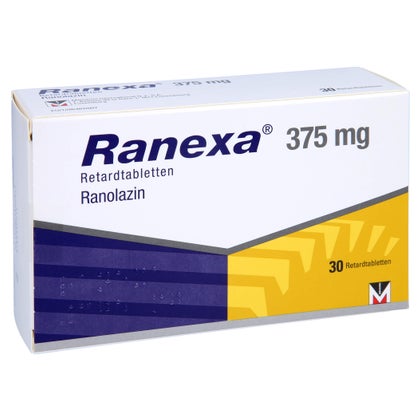 Ranexa 375 mg Retardtabletten 30 St mit E-Rezept kaufen | DocMorris