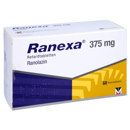 Ranexa 375 mg Retardtabletten 60 St mit E-Rezept kaufen | DocMorris