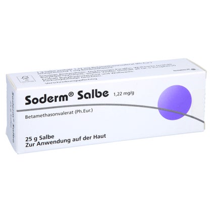 Soderm Salbe 1,22 mg/g 25 g mit E-Rezept kaufen | DocMorris