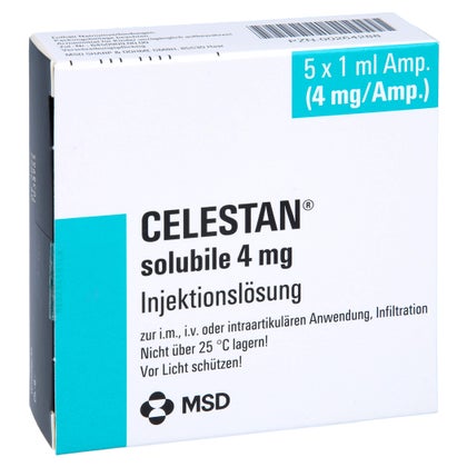Celestan Solubile 4 mg Injektionslösung 5 St mit E-Rezept kaufen ...