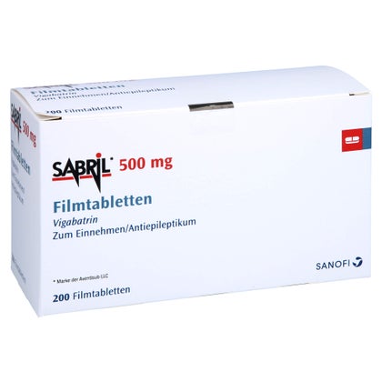 Sabril Filmtabletten 200 St mit E-Rezept kaufen | DocMorris