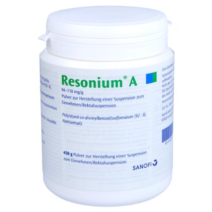 Resonium A Pulver 450 g mit E-Rezept kaufen | DocMorris