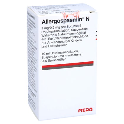 Allergospasmin N Dosieraerosol 10 ml mit E-Rezept kaufen | DocMorris