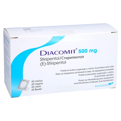DIACOMIT 500 mg Pulver z.Herstell.e.Susp.z.Einn. 60 St mit E-Rezept ...