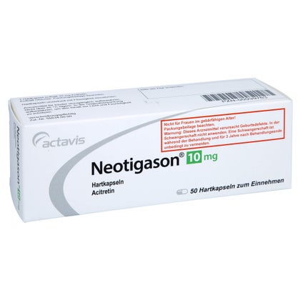 Neotigason 10 mg Hartkapseln 50 St mit E-Rezept kaufen | DocMorris