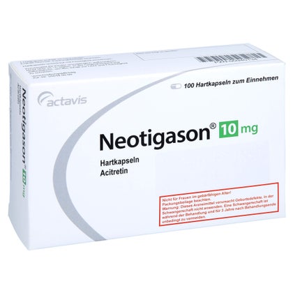 Neotigason 10 mg Hartkapseln 100 St mit E-Rezept kaufen | DocMorris