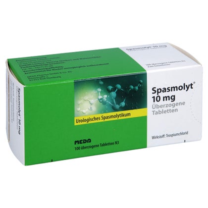 Spasmolyt 10 mg überzogene Tabletten 100 St mit E-Rezept kaufen | DocMorris