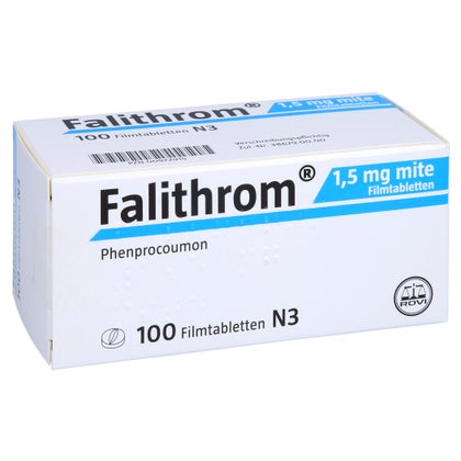 Falithrom 1,5 mg mite Filmtabletten 100 St mit E-Rezept kaufen | DocMorris