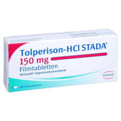 TOLPERISON-HCL STADA 150 mg Filmtabletten 20 St mit E-Rezept kaufen ...