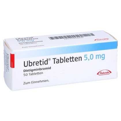 Ubretid Tabletten 5 mg 50 St mit E-Rezept kaufen | DocMorris