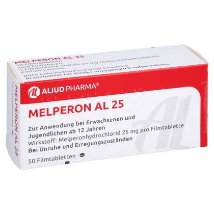 Melperon AL 25 Filmtabletten 50 St mit E-Rezept kaufen | DocMorris