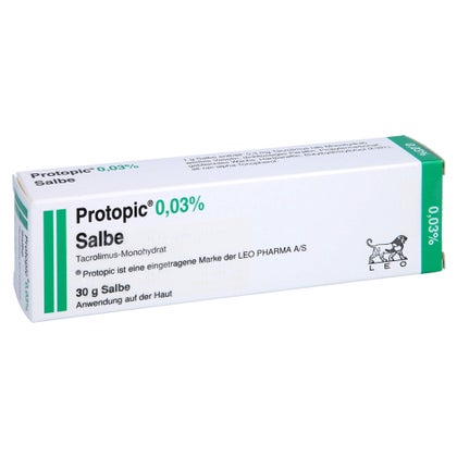 Protopic 0,03% Salbe 30 g mit E-Rezept kaufen | DocMorris