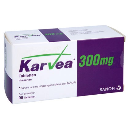 Karvea 300 mg Tabletten 98 St mit E-Rezept kaufen | DocMorris