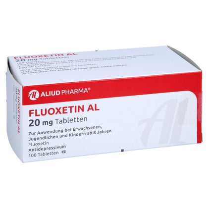 FLUOXETIN AL 20 mg Tabl.z.Herst.e.Susp.z.Einnehmen 100 St mit E-Rezept ...