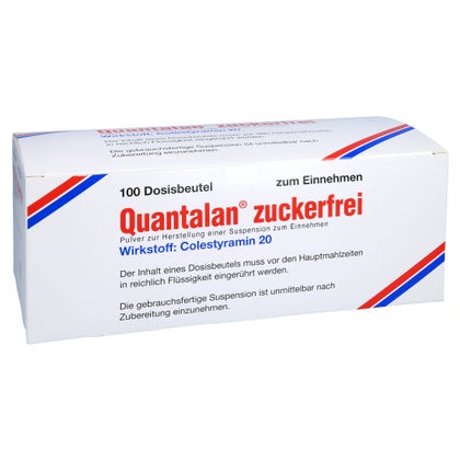 QUANTALAN zuckerfrei Pulver z.Herst.e.Susp.z.Einn. 100 St mit E-Rezept ...