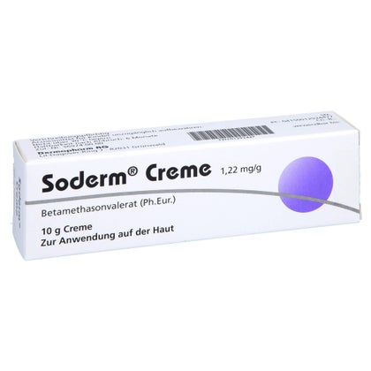 Soderm Creme 1,22 mg/g 10 g mit E-Rezept kaufen | DocMorris