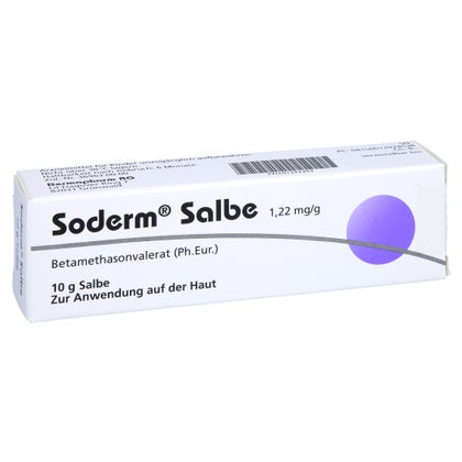 Soderm Salbe 1,22 mg/g 10 g mit E-Rezept kaufen | DocMorris
