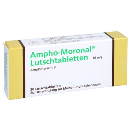 Ampho-moronal Lutschtabletten 10 mg 20 St mit E-Rezept kaufen | DocMorris
