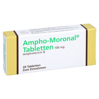 Ampho-moronal Tabletten 100 mg 20 St mit E-Rezept kaufen | DocMorris
