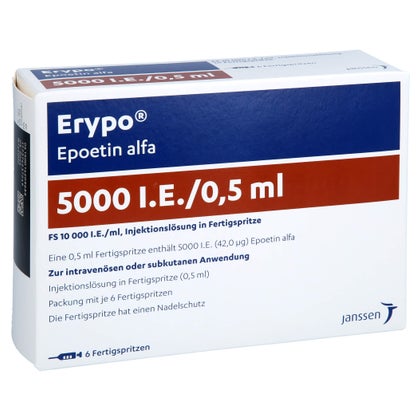 ERYPO FS 5.000 I.E./0,5 ml Fertigspritzen 6X0,5 ml mit E-Rezept kaufen ...