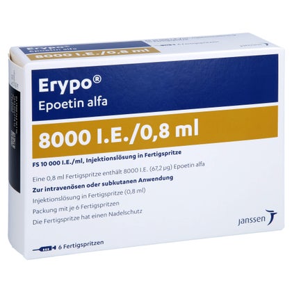 ERYPO FS 8.000 I.E./0,8 ml Fertigspritzen 6X0,8 ml mit E-Rezept kaufen ...