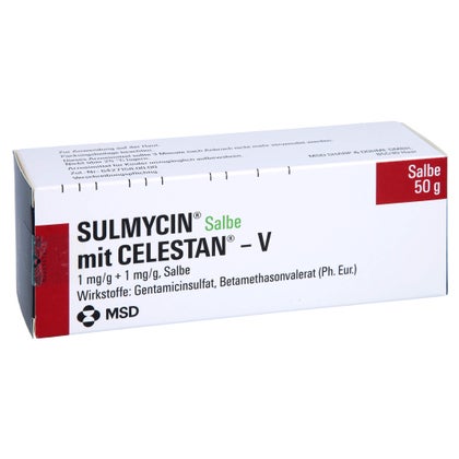 Sulmycin Salbe M.celestan V 50 g mit E-Rezept kaufen | DocMorris