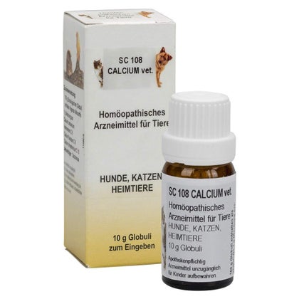 SC 108 Calcium Globuli f.Heimtiere/Hunde 10 g online kaufen | DocMorris