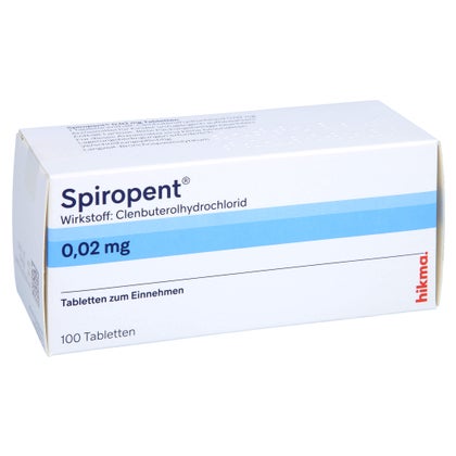 Spiropent Tabletten 100 St mit E-Rezept kaufen | DocMorris