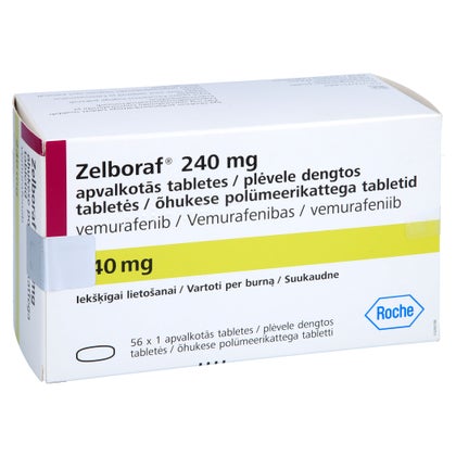 Zelboraf 240 mg Filmtabletten 56 St mit E-Rezept kaufen | DocMorris