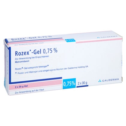 Rozex Gel 2X30 g mit E-Rezept kaufen | DocMorris