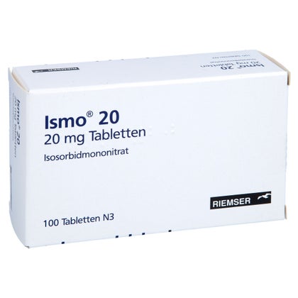 ISMO 20 Tabletten 100 St mit E-Rezept kaufen | DocMorris