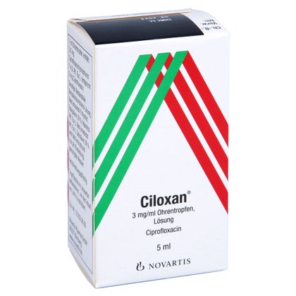 Ciloxan 3 Mg/ml Ohrentropfen 5 ml mit E-Rezept kaufen | DocMorris