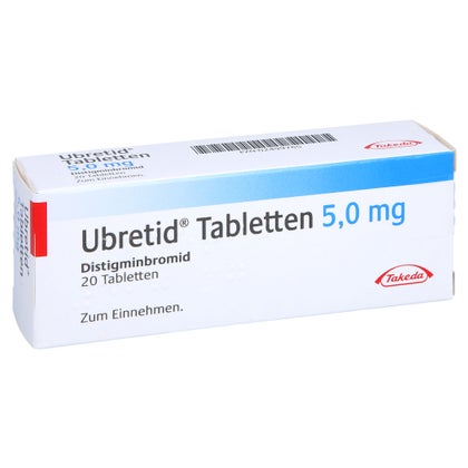 Ubretid Tabletten 5 mg 20 St mit E-Rezept kaufen | DocMorris