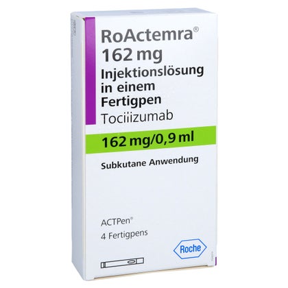 ROACTEMRA 162 mg Injektionslösung i.e.Fertigpen 4 St mit E-Rezept ...
