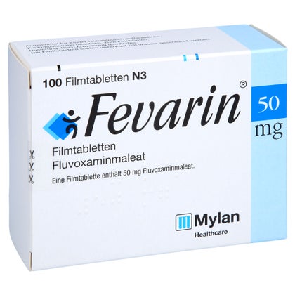 Fevarin 50 mg Filmtabletten 100 St mit E-Rezept kaufen | DocMorris