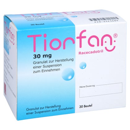 TIORFAN 30 mg Granulat z.Herstell.ein.Susp.z.Einn. 30 St mit E-Rezept ...