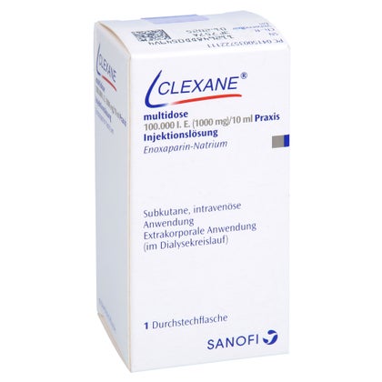CLEXANE multidose 100.000 I.E. 1g/10ml Praxis ILO 10 ml mit E-Rezept ...