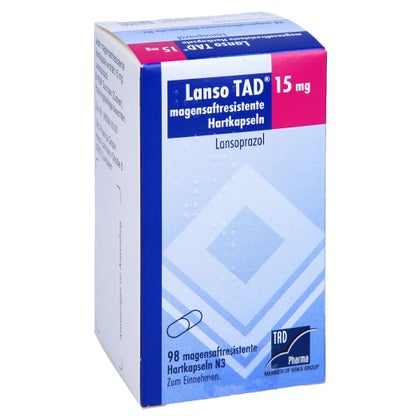 LANSO TAD 15 mg magensaftresistente Hartkapseln 98 St mit E-Rezept ...
