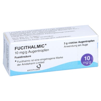 Fucithalmic 10 mg/g Augentropfen 3 g mit E-Rezept kaufen | DocMorris