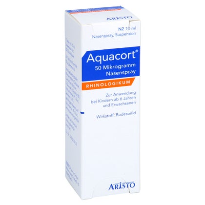 AQUACORT 50 Mikrogramm Nasenspray 200 ED 10 ml mit E-Rezept kaufen ...