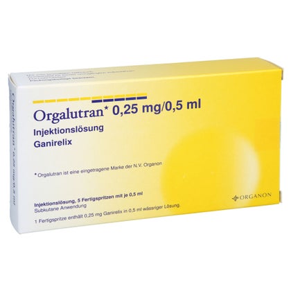 ORGALUTRAN 0,25 mg/0,5 ml Inj.-Lsg.i.e.Fertigspr. 5 St mit E-Rezept ...