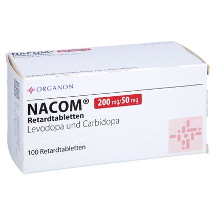 Nacom 200 Mg/50 mg Retardtabletten 100 St mit E-Rezept kaufen | DocMorris