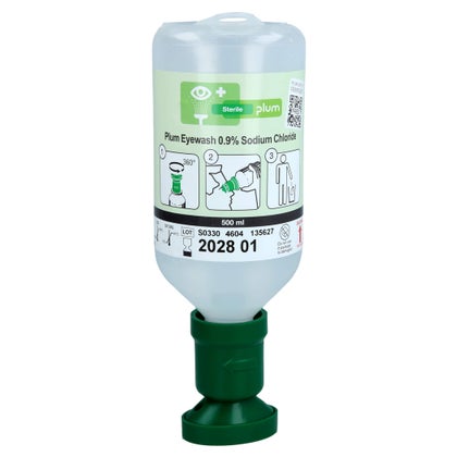 PLUM NaCl Augenspüllösung mit Augenschale 500 ml online kaufen | DocMorris
