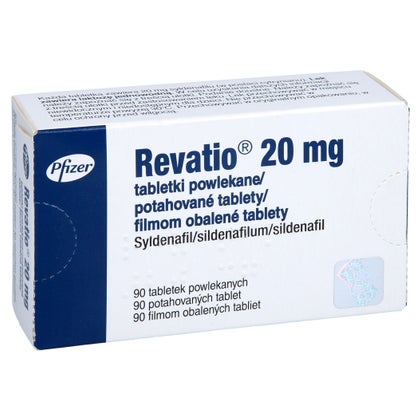 Revatio 20 mg Filmtabletten 90 St mit E-Rezept kaufen | DocMorris