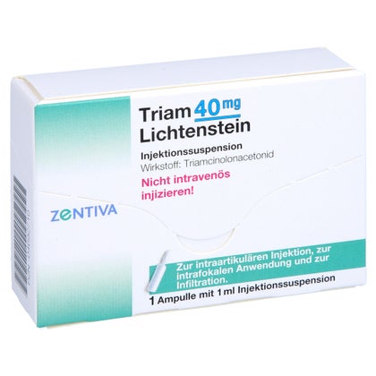 TRIAM 40 Lichtenstein Kristallsuspension Ampullen 1X1 ml mit E-Rezept ...