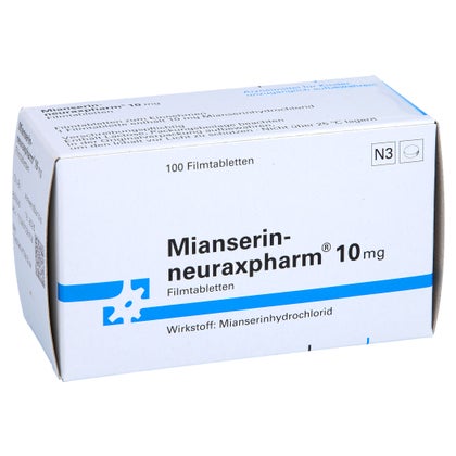 MIANSERIN-neuraxpharm 10 mg Filmtabletten 100 St mit E-Rezept kaufen ...